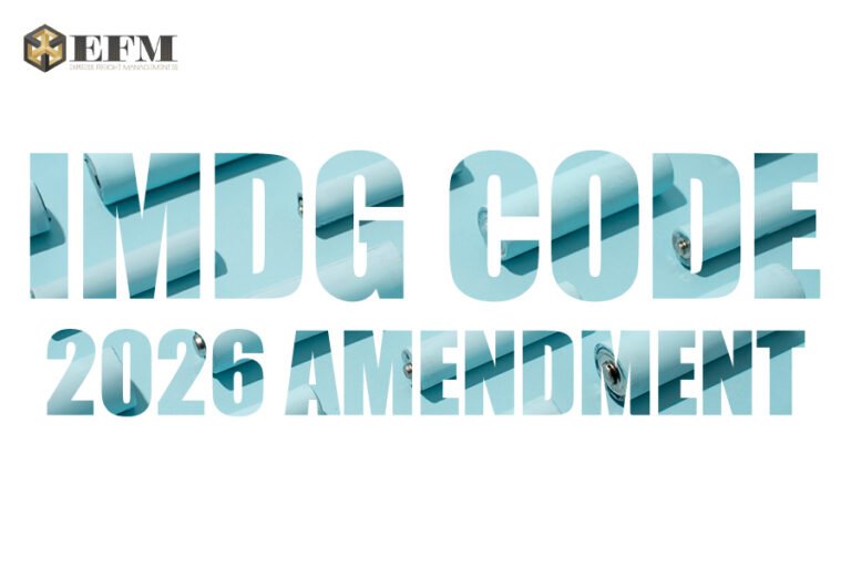 IMDG Code: 2026 Amendment | Express Freight Management